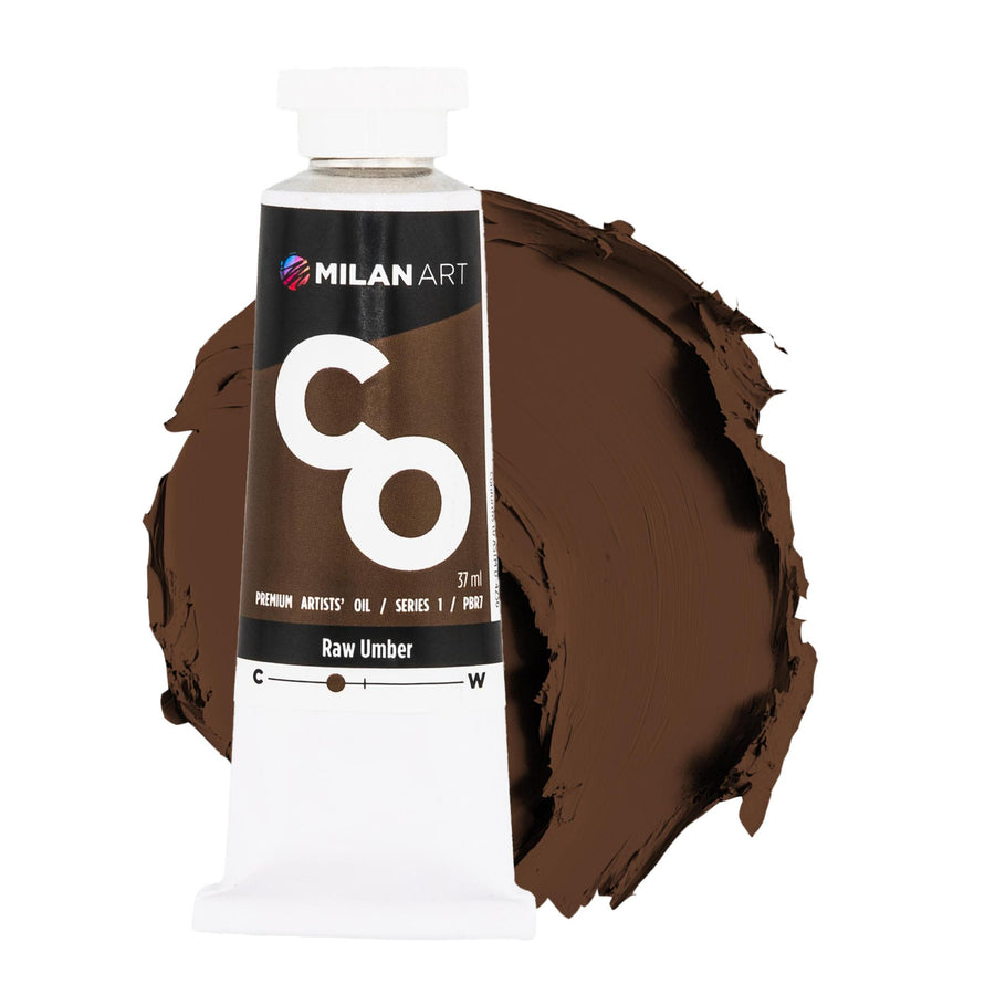 MILAN ART 'Ultimate Oil Paint' Professional Colors - INDIVIDUAL TUBES ...